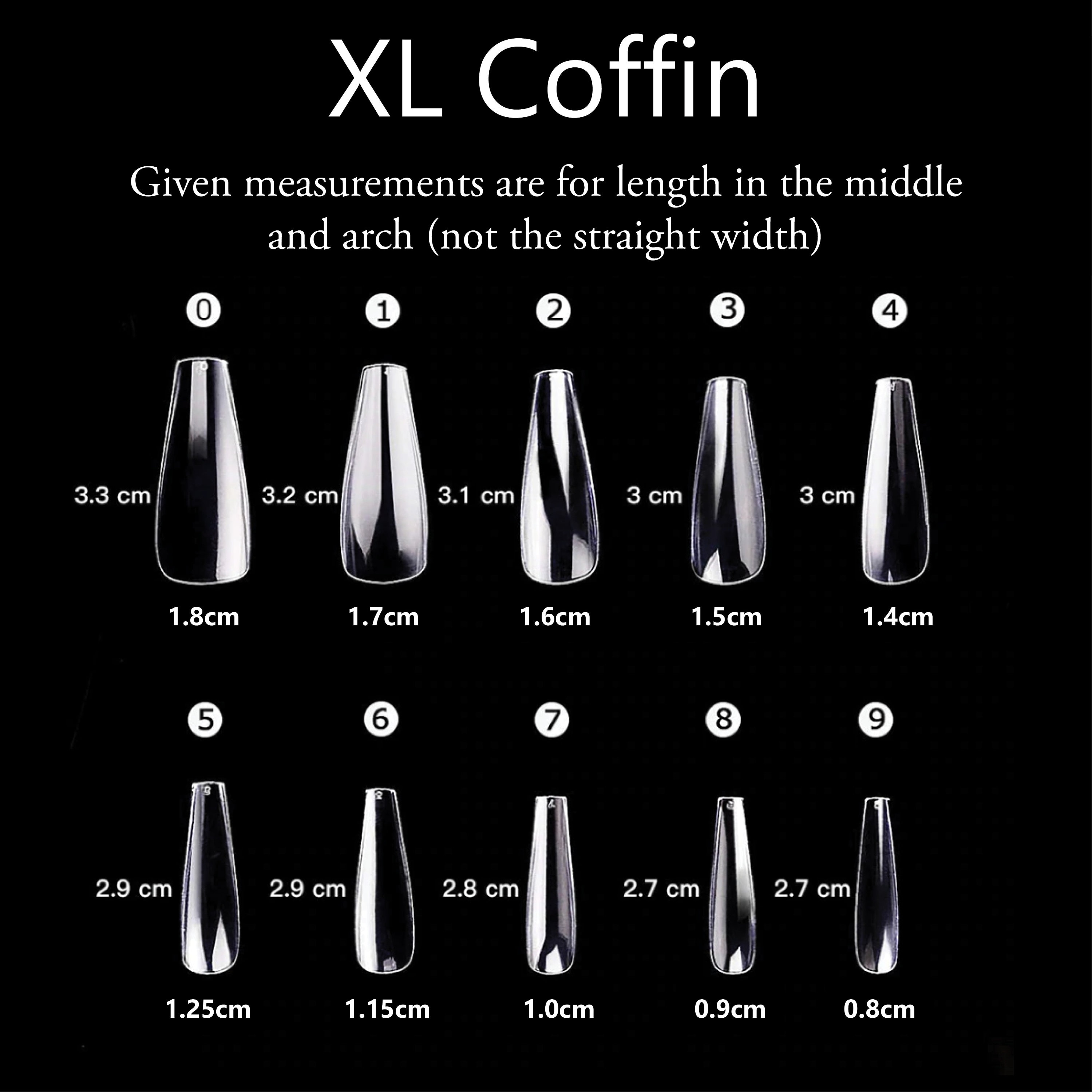 High Quality 500pc Nails, Full Cover Nail Tips for Press on Nails, Nail ...