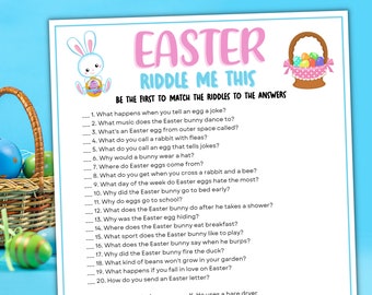 Easter Outdoor Scavenger Hunt Riddles 12 Rhyming Clues - Etsy