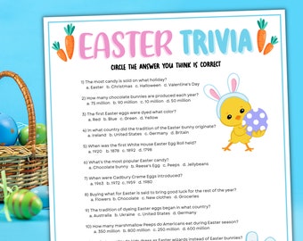 What's Your Bunny Name Easter Game, Printable Easter Games, Fun Easter ...