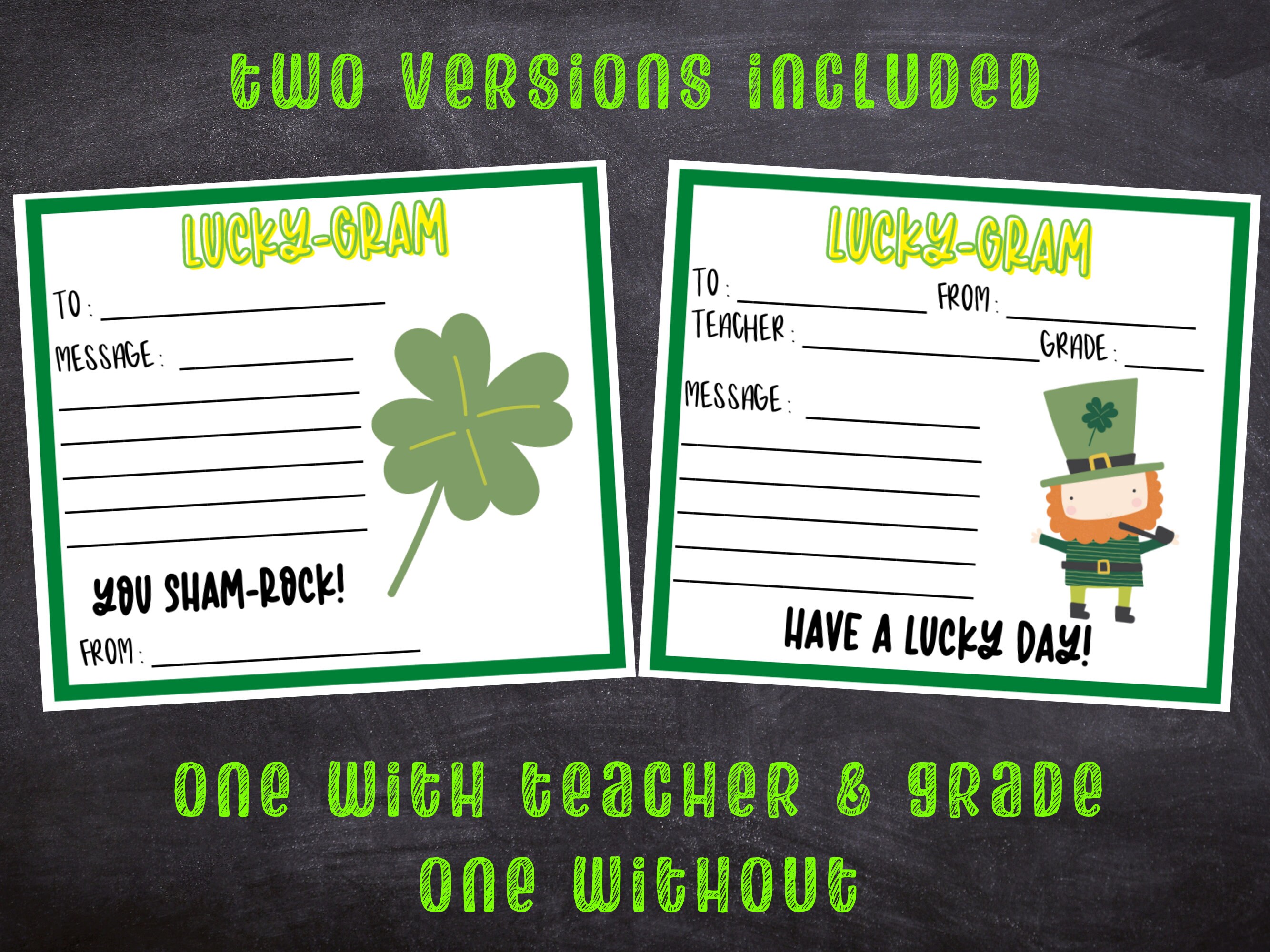 St. Patrick's Day Candy Gram, Lucky Gram, Gram Gifts, Candy Gram ...