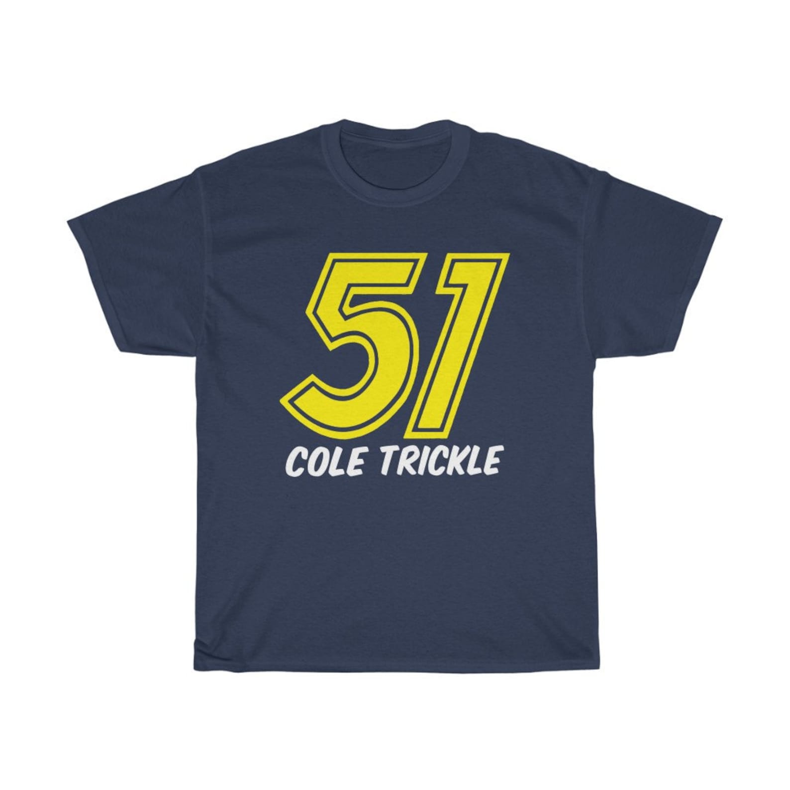 Cole Trickle 51 Racing Car Mello Yello Navy Black Green | Etsy