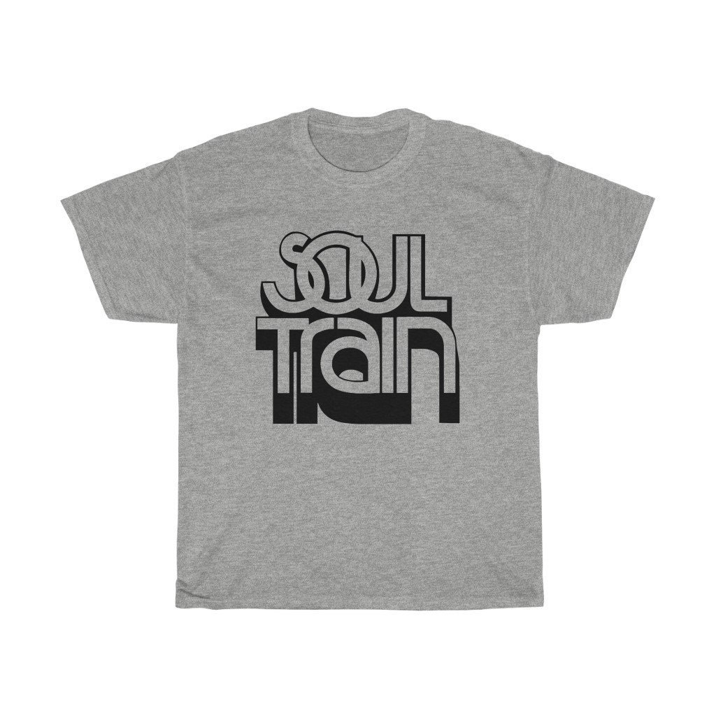 Soul Train Logo 3 White Grey Red T-shirt Size S to 5XL - Etsy UK