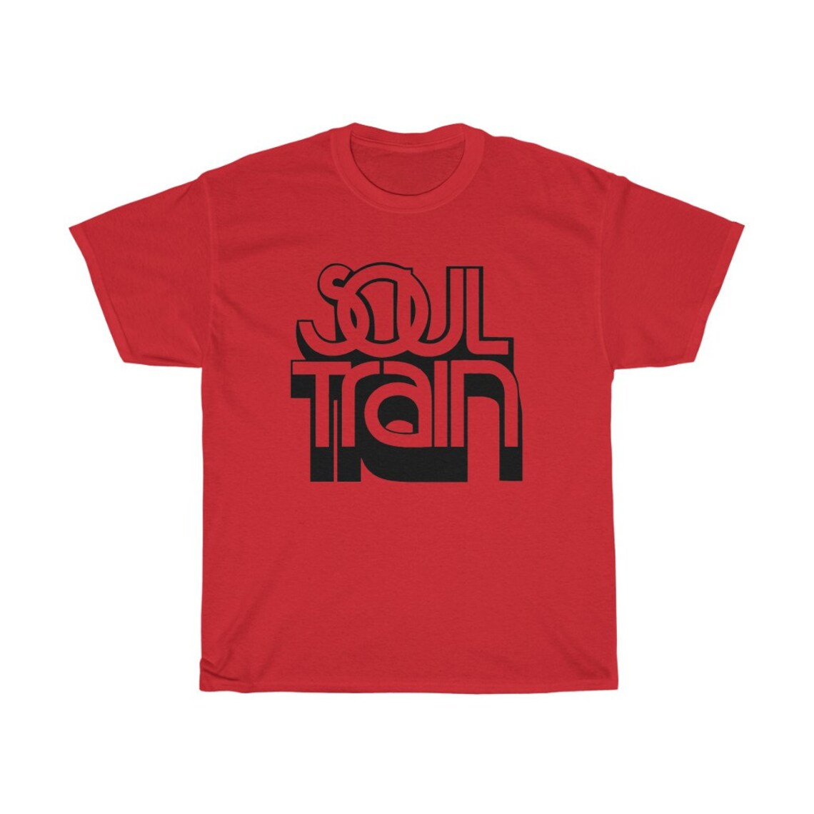 Soul Train Logo 3 White Grey Red T-shirt Size S to 5XL - Etsy UK
