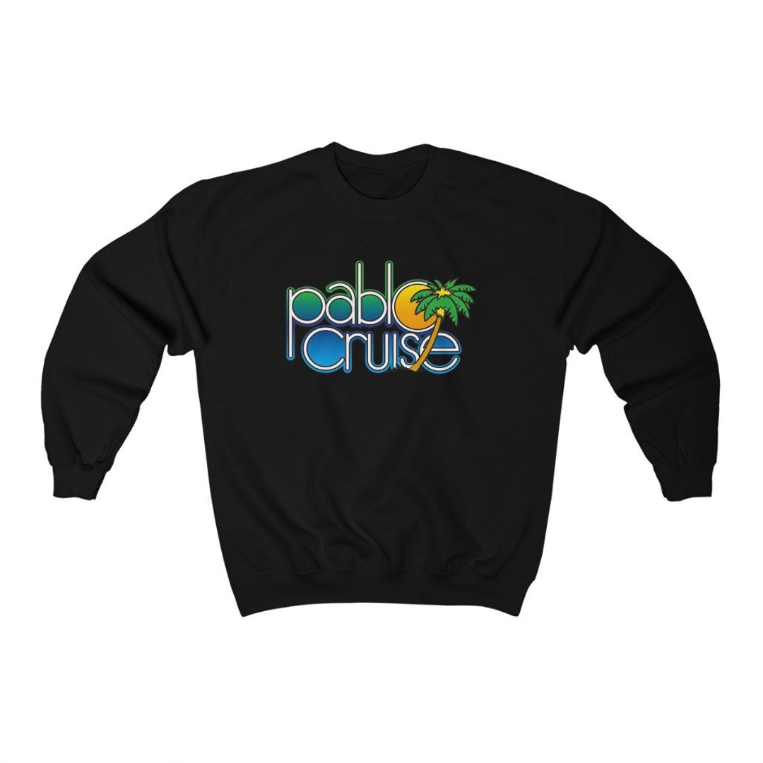 Pablo Cruise Step Brothers Logo Black White Navy Red Sweatshirt Size S ...