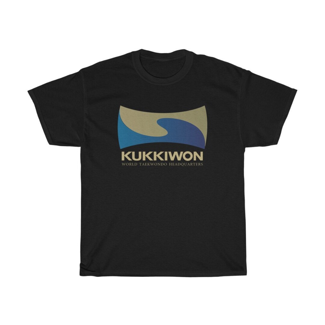 Kukkiwon World Taekwondo Headquarters Logo Red Black T-shirt Size S to ...