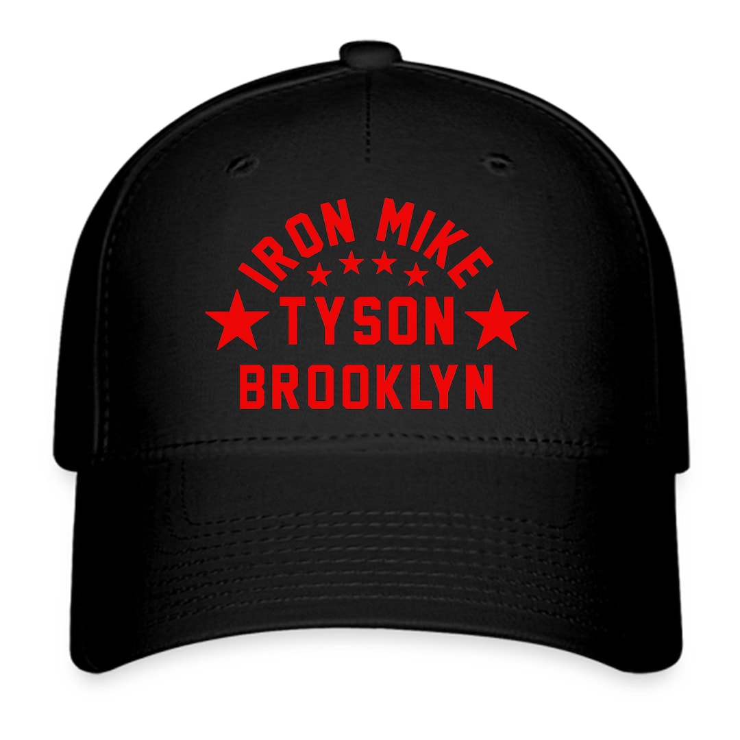 Mike Tyson Brooklyn Logo Black Hat Organic Baseball Cap - Etsy