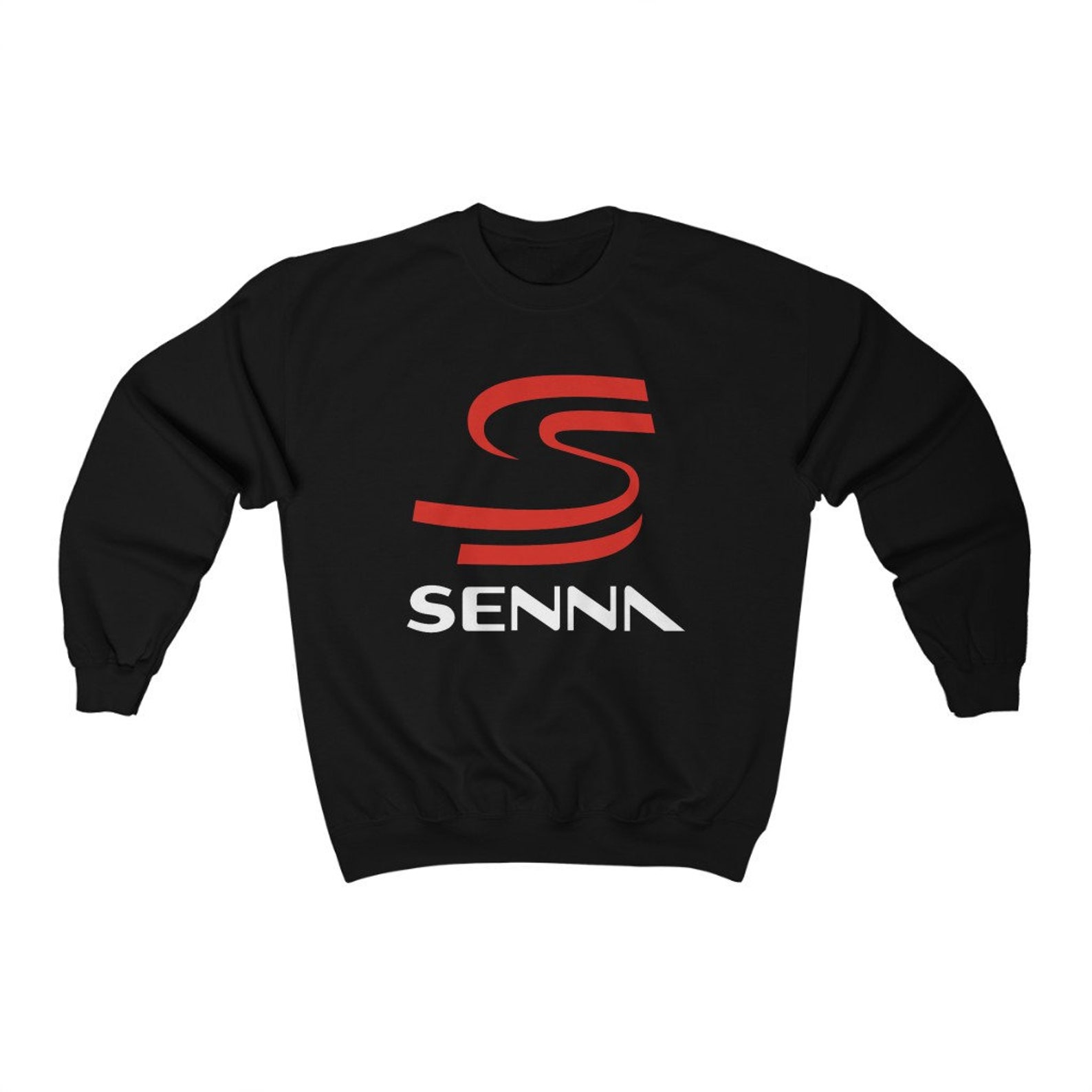 Ayrton Senna Logo Brazilian Racing Legend Black Navy | Etsy