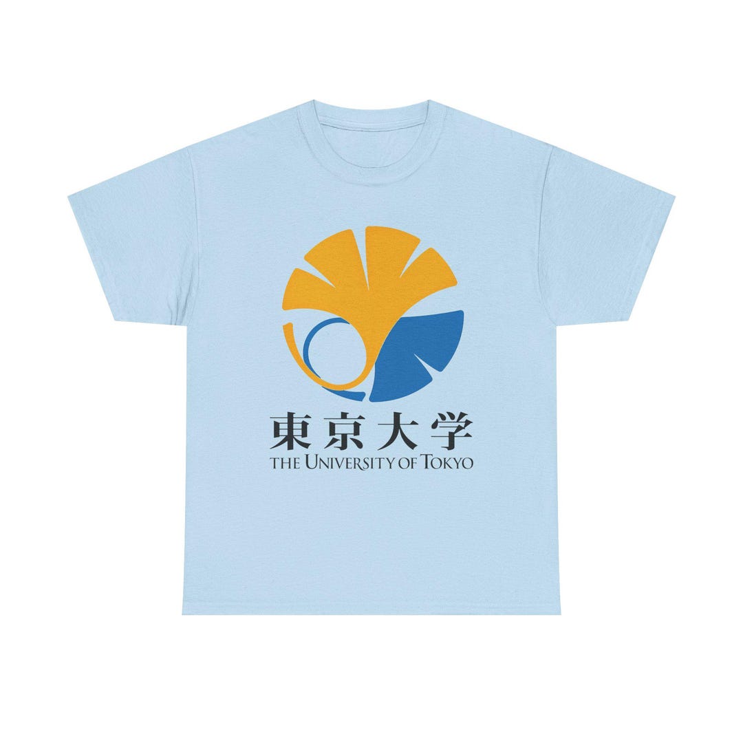 Tokyo University Japan Logo Blue White Tee T-shirt Size S to 5XL - Etsy