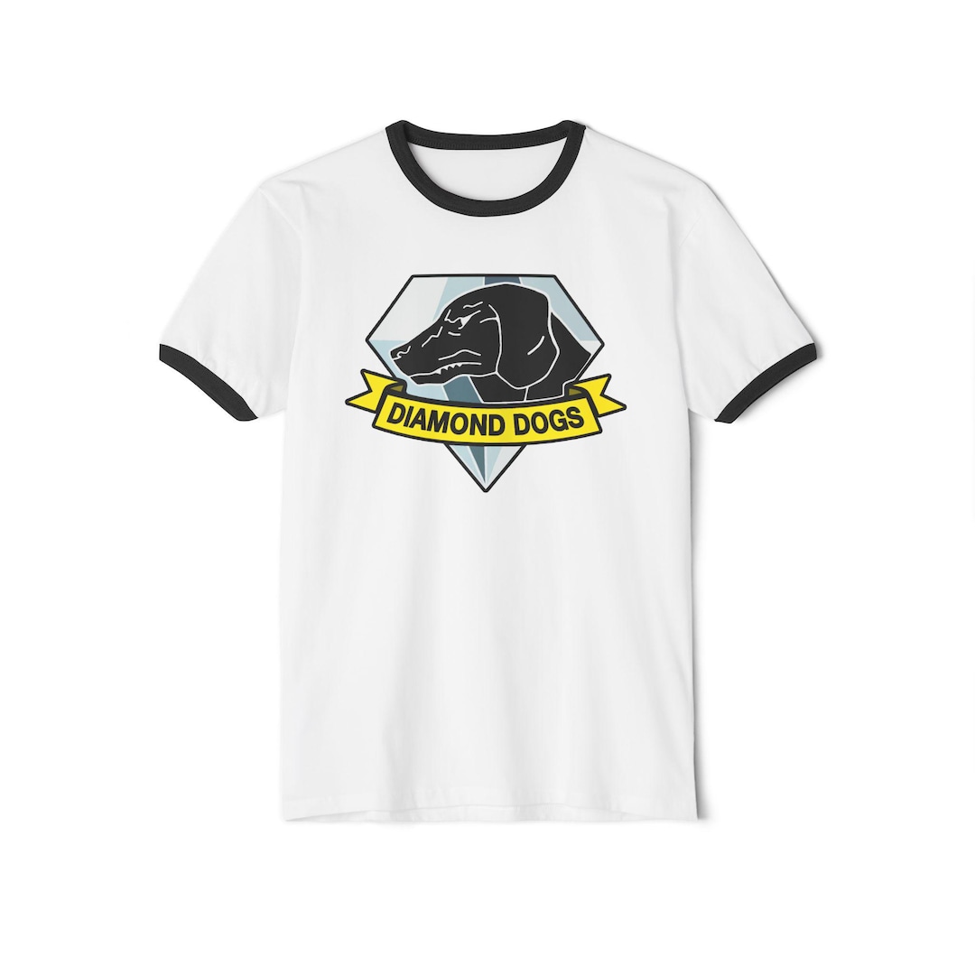 Diamond Dogs Logo Metal Gear Solid Men's Ringer T-shirt Size S to 3XL ...