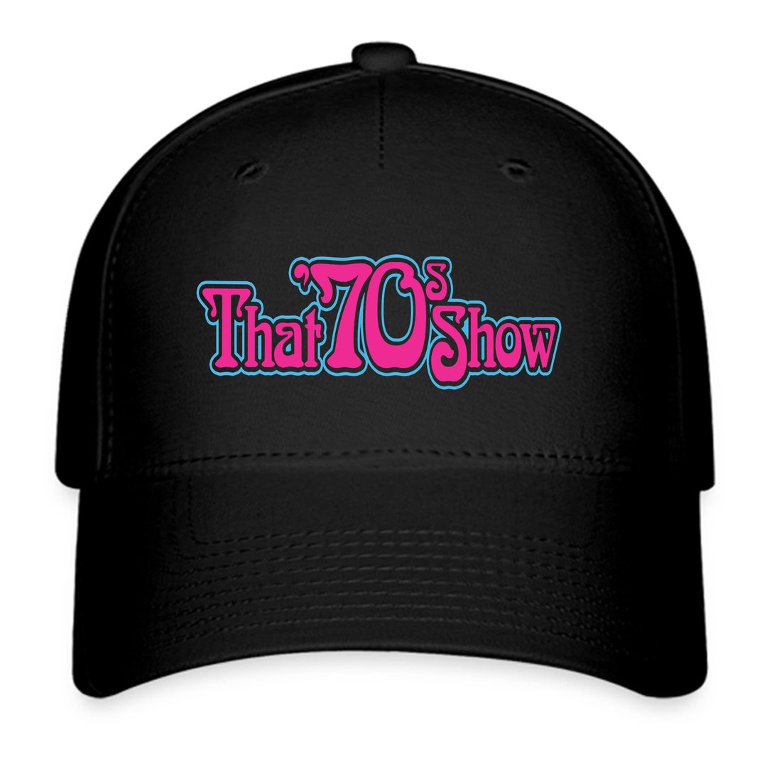That 70s Show '70s Show Retro TV Logo Black Hat Organic Baseball Cap - Etsy