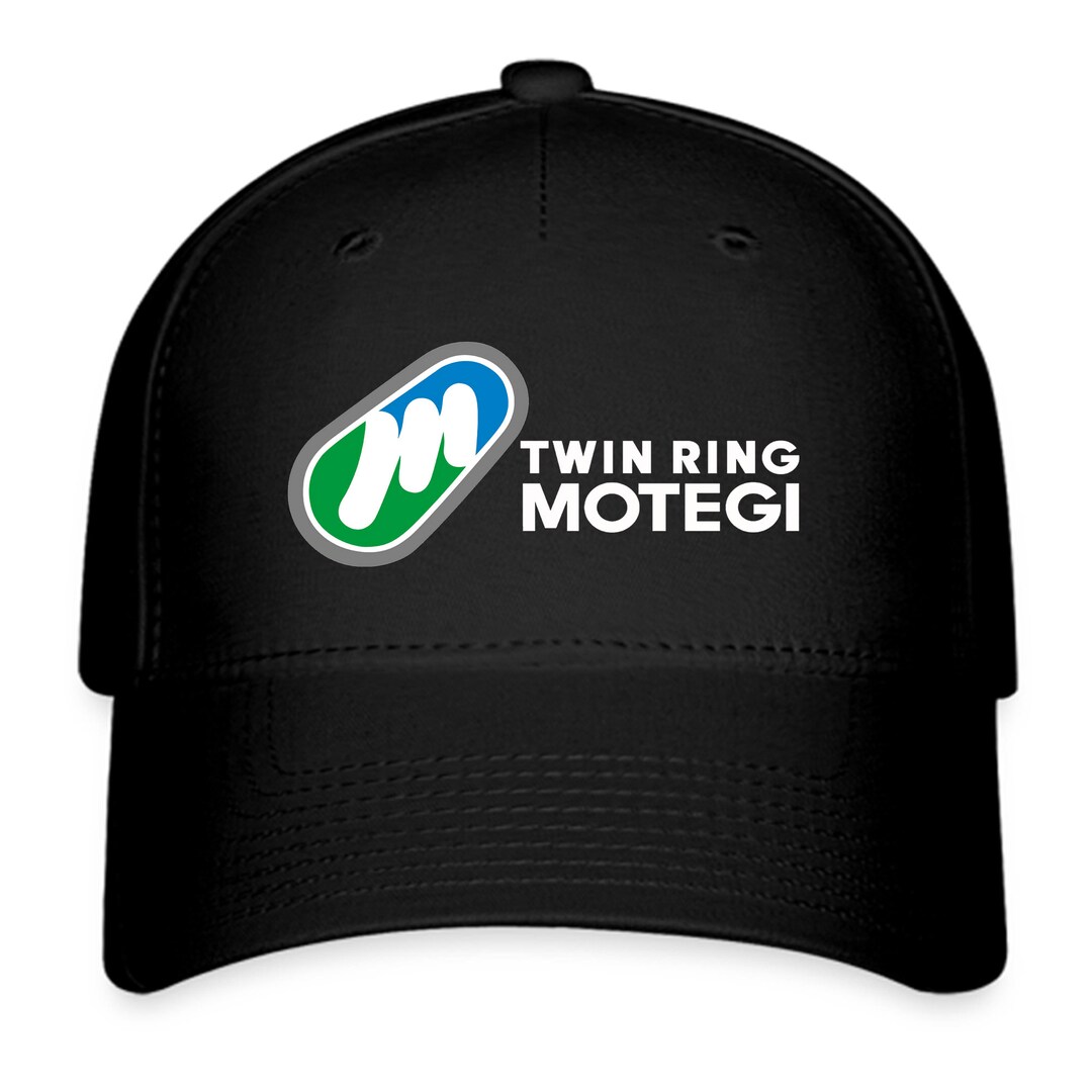 Motegi Twin Ring Circuit Logo Black Hat Organic Baseball Cap - Etsy