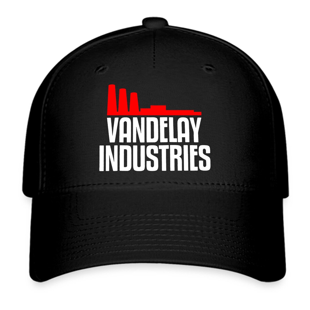 Seinfeld Vandelay Industries Logo 80's 90's Black Hat Organic Baseball ...