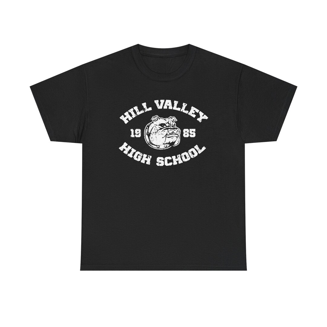 Hill Valley High School T-shirt - Back to the Future Inspired - Etsy