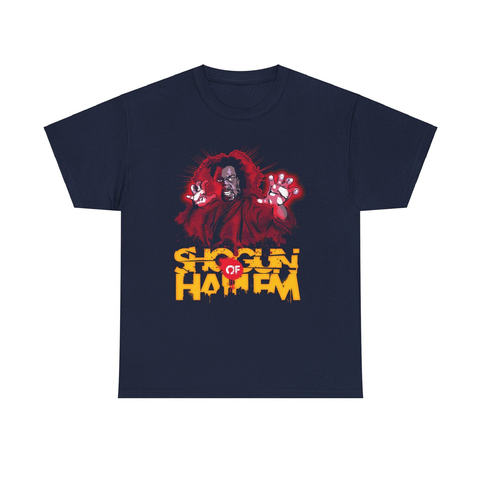 Shogun of Harlem the Last Dragon Logo Black Navy T-shirt Size S to 5XL ...