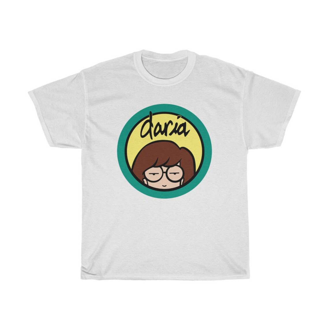 Daria Sick Sad World Logo Black White T-shirt Size S to 3XL - Etsy