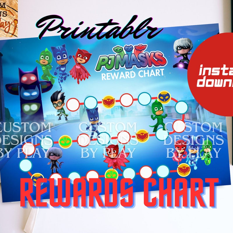Pj Mask Sticker - Etsy