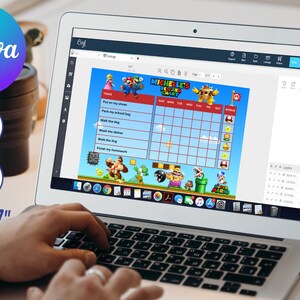 Mario Printable Training Chart, Chore Chart, Reward Chart ...