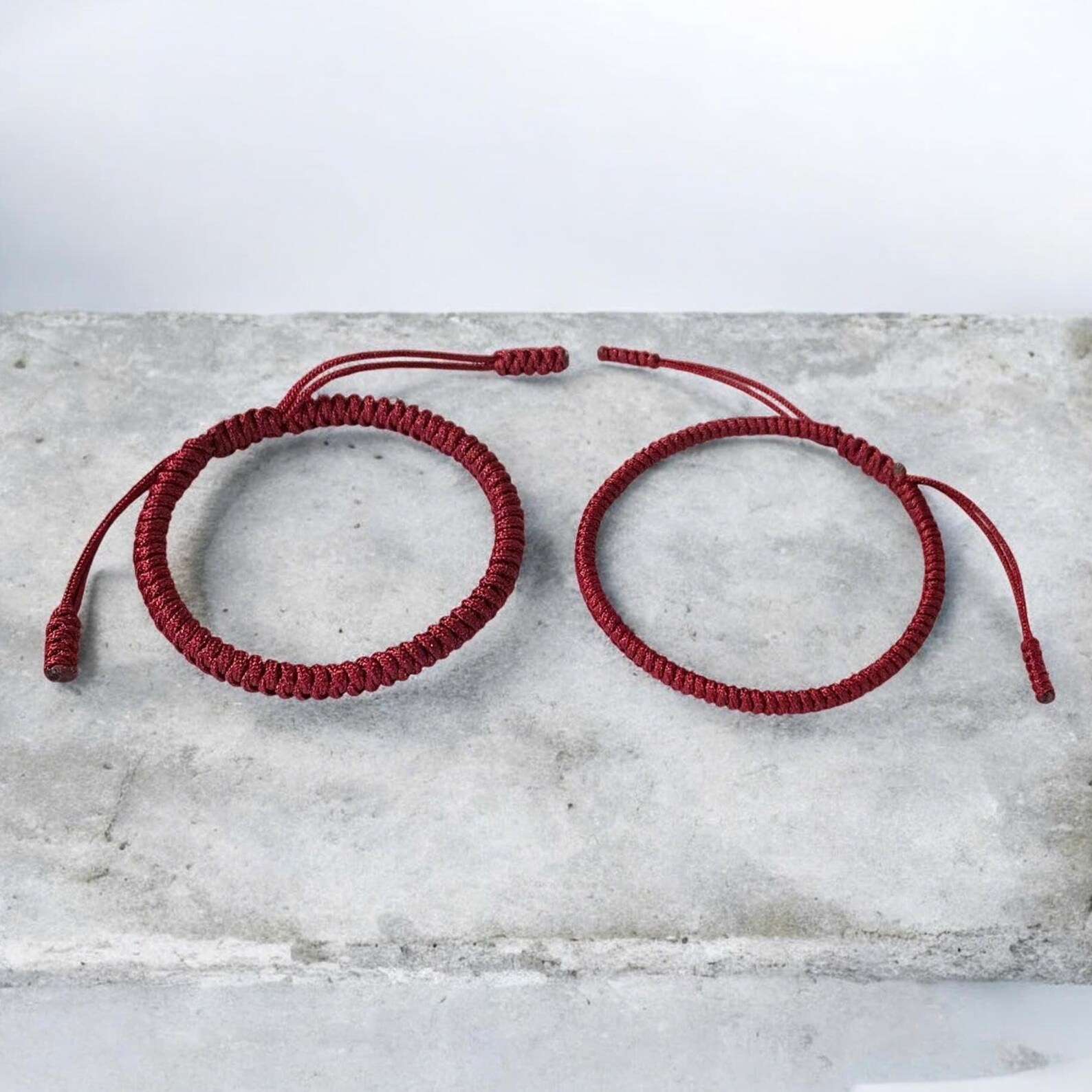 Handmade Tibetan Buddhist Bracelet, Knots Lucky Rope Bracelet, Buddhist ...