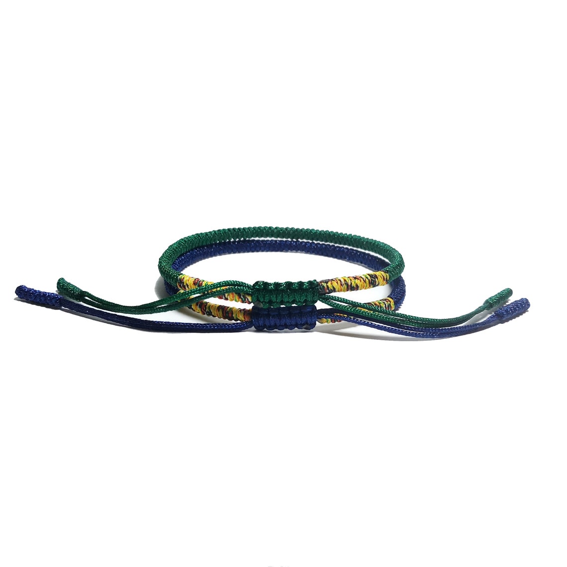 Tibetan Buddhist Handmade Lucky Rope Knots Bracelet Buddhist - Etsy