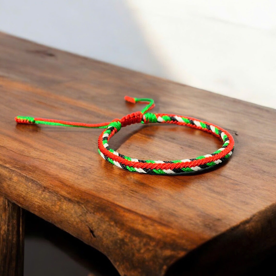 United Arab Emirates Colored Bracelet, UAE Bracelet, UAE Pride Bracelet ...