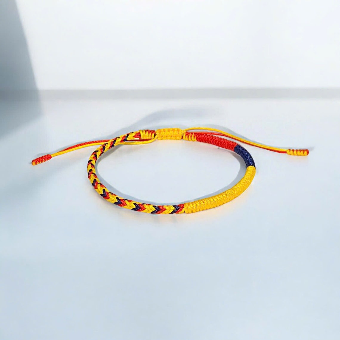 Colombia Flag Bracelet, Colombia Colored Bracelet, Colombia Pride ...