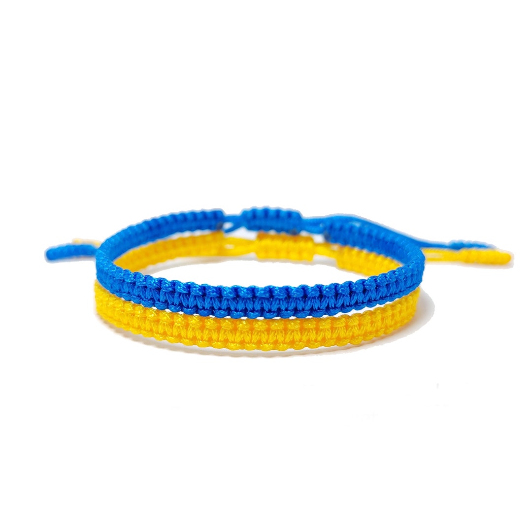 Ukraine Bracelet, Ukraine Pride Bracelet, Ukrainian Bracelet, Ukraine ...