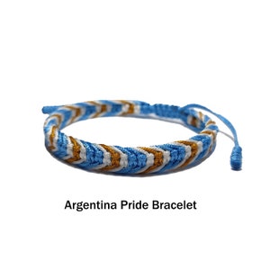 Lionel Messi Bracelet, Leo Messi, Argentina Pride Bracelet, Argentina ...
