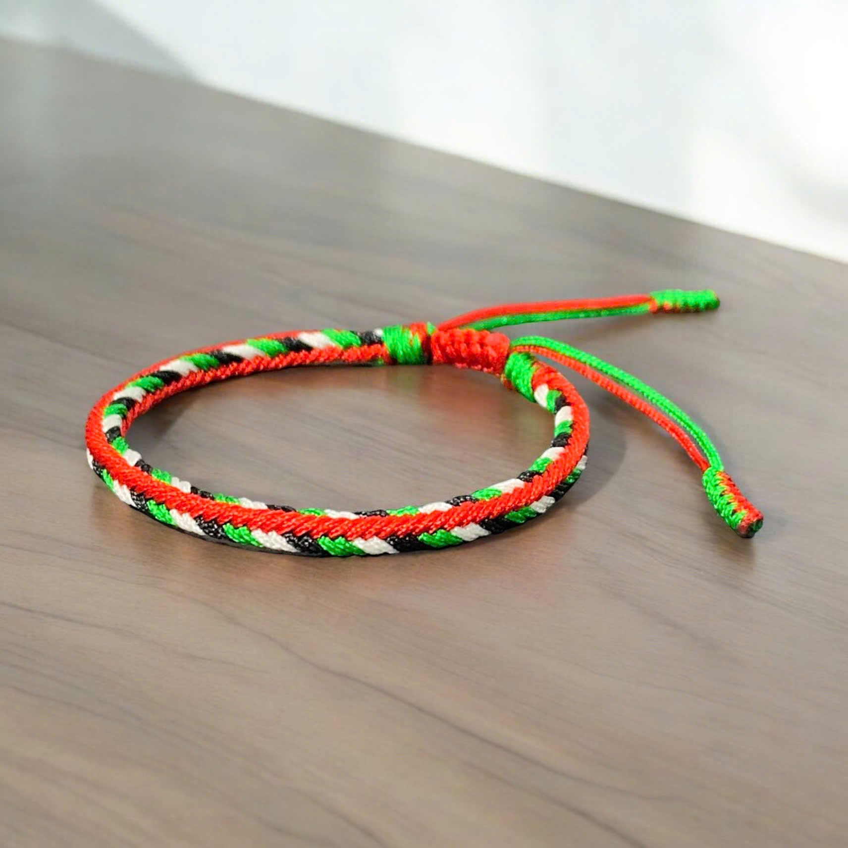 United Arab Emirates Colored Bracelet, UAE Bracelet, UAE Pride Bracelet ...