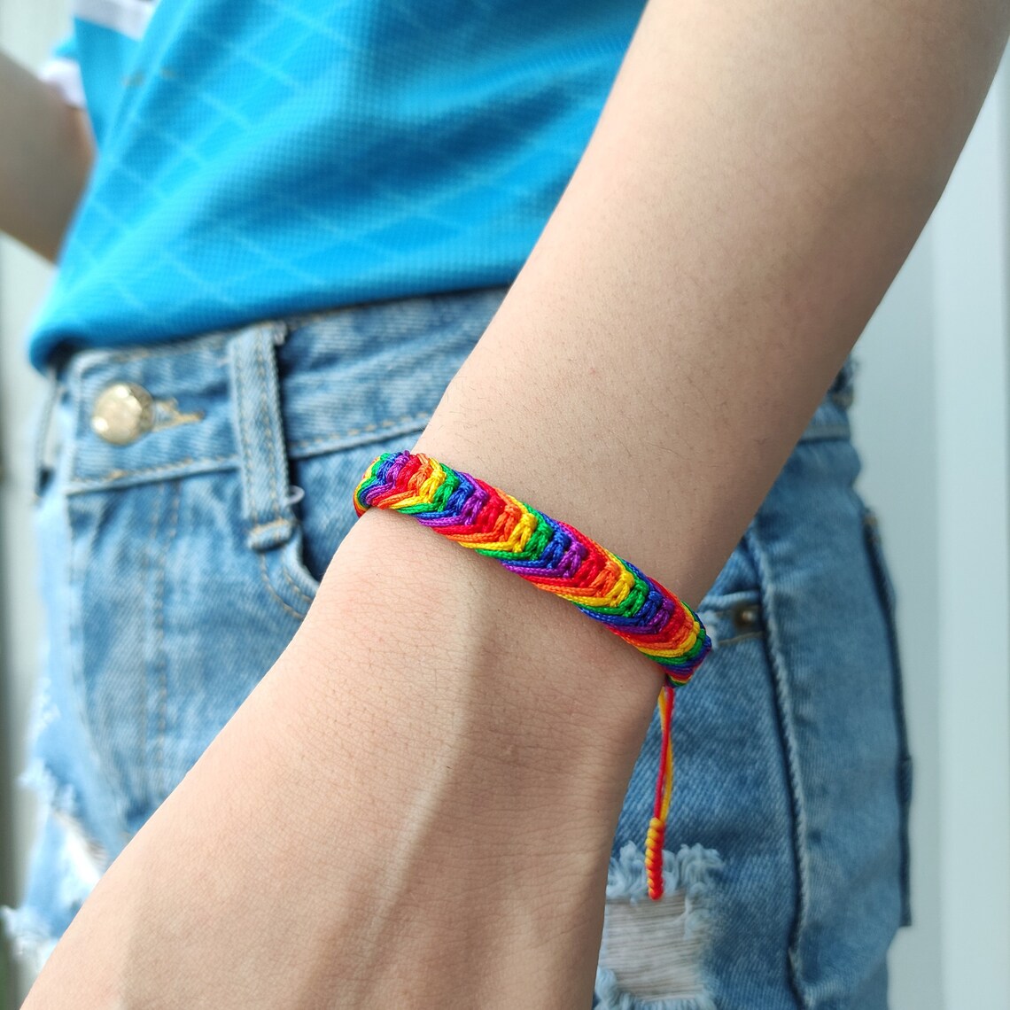 LGBT Pride Bracelet LGBT Bracelet LGBT Colored Bracelet - Etsy