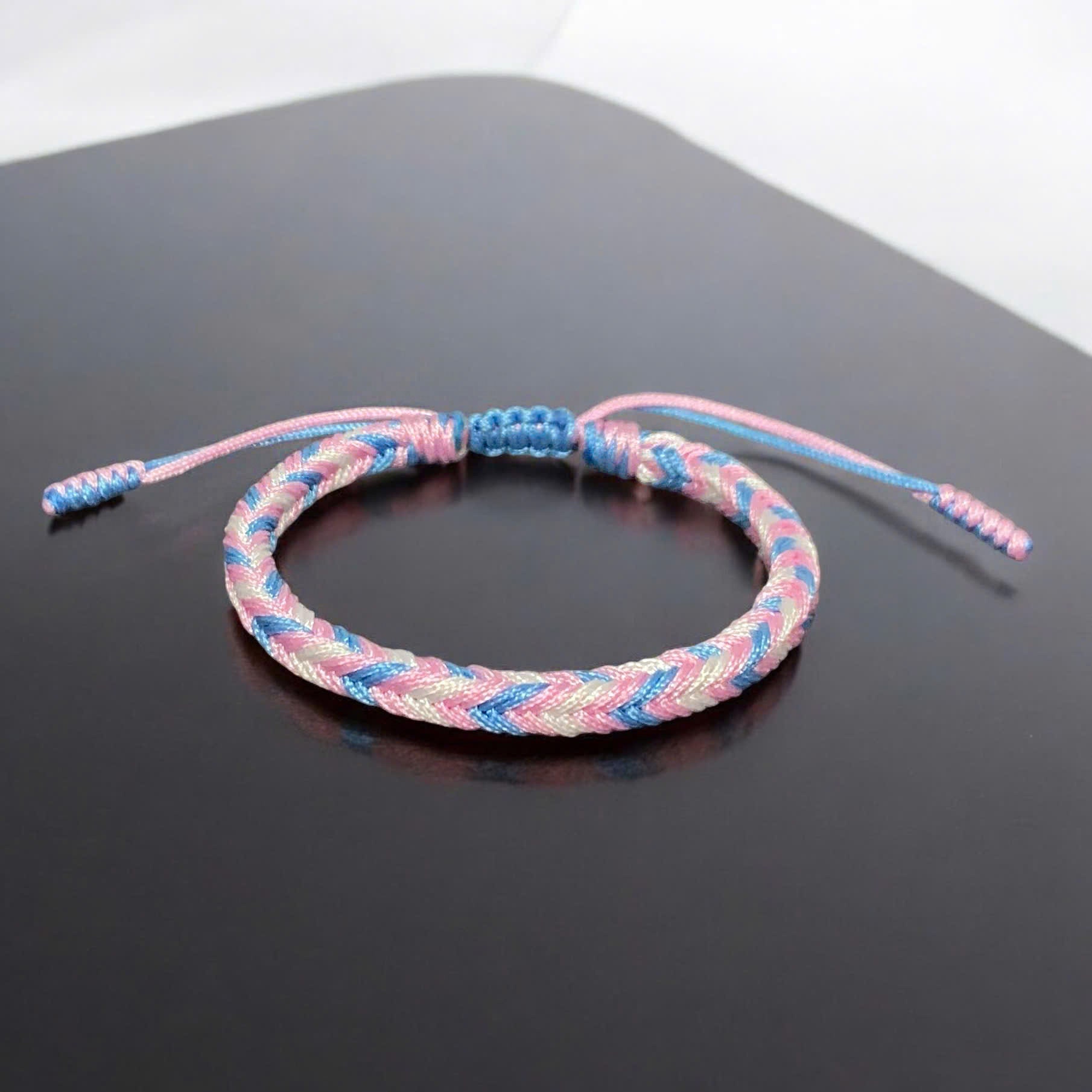 Transgender Bracelet, Transgender Pride Bracelet, Transgender Colored ...