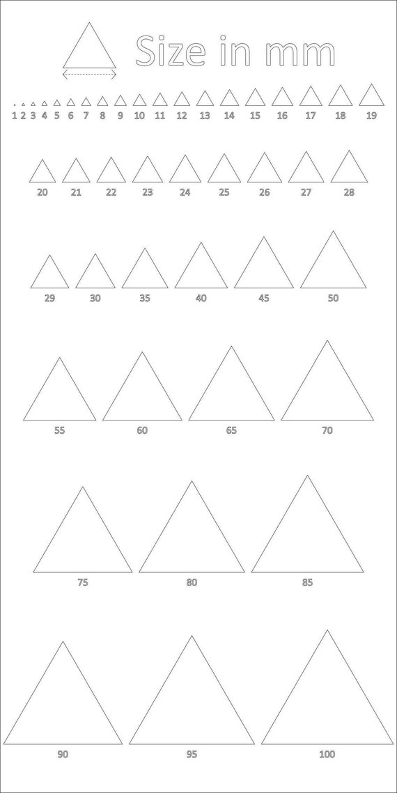 Triangle Shape Outline