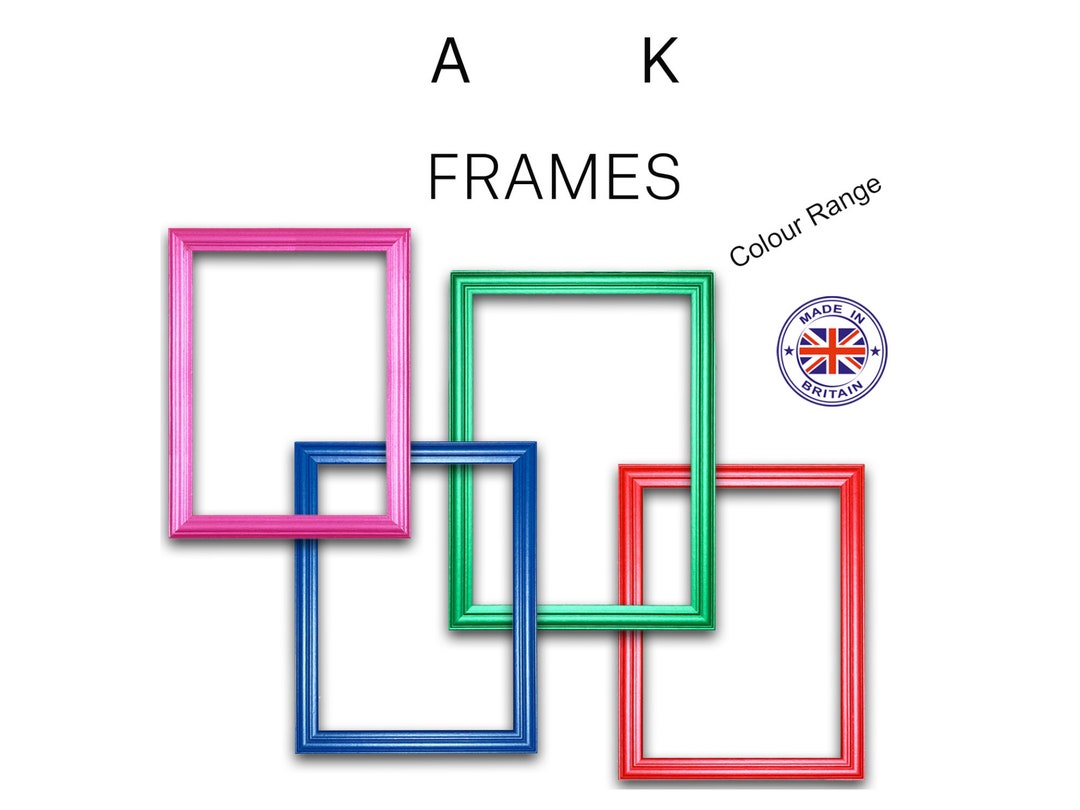 Classic Instagram Shiny Metallic Picture Frames Red Green Blue Pink ...