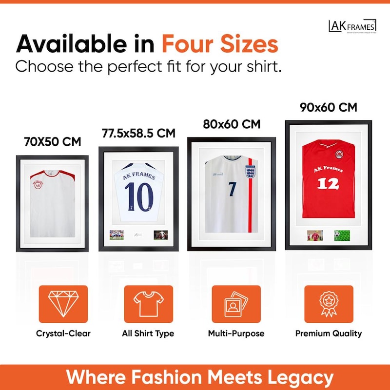 Football Shirt Frame - Etsy UK