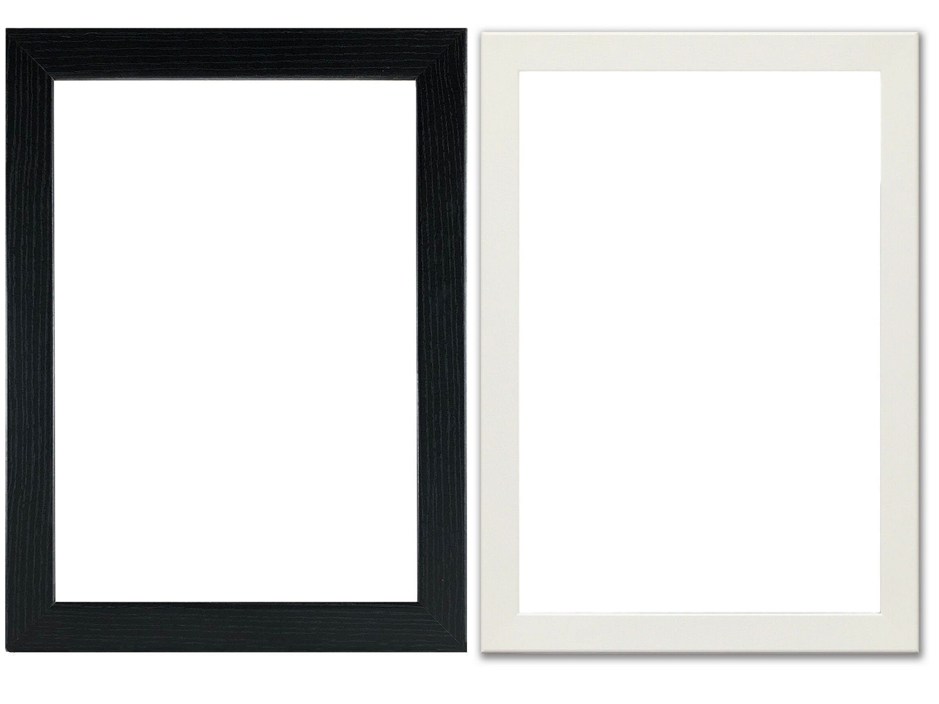 Black and White Picture Frames Photo Frames Poster Frames Hand - Etsy