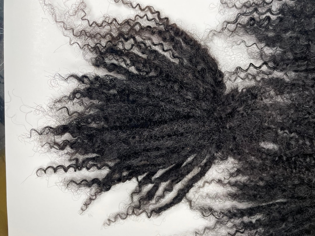 Human Hair Loc Extensions | 100% Afro Kinky Locs | Goddess Loc ...