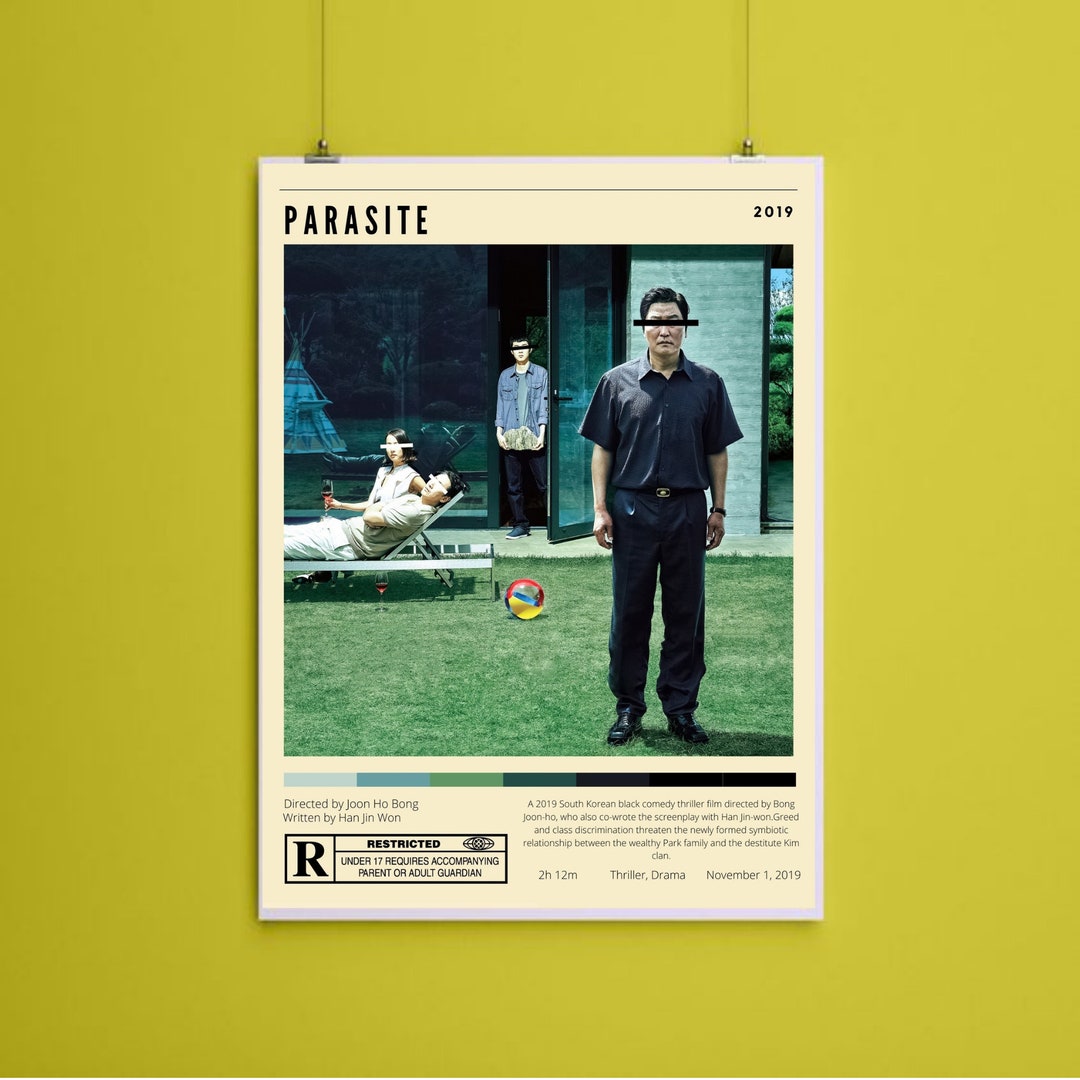Parasite Movie Poster - DIGITAL DOWNLOAD - "8x10" Inches - Etsy