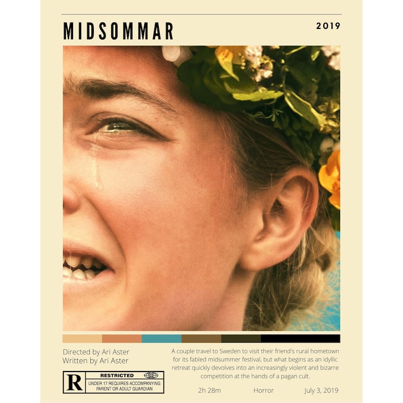 Midsommar Movie Poster DIGITAL DOWNLOAD 8x10 Inches - Etsy