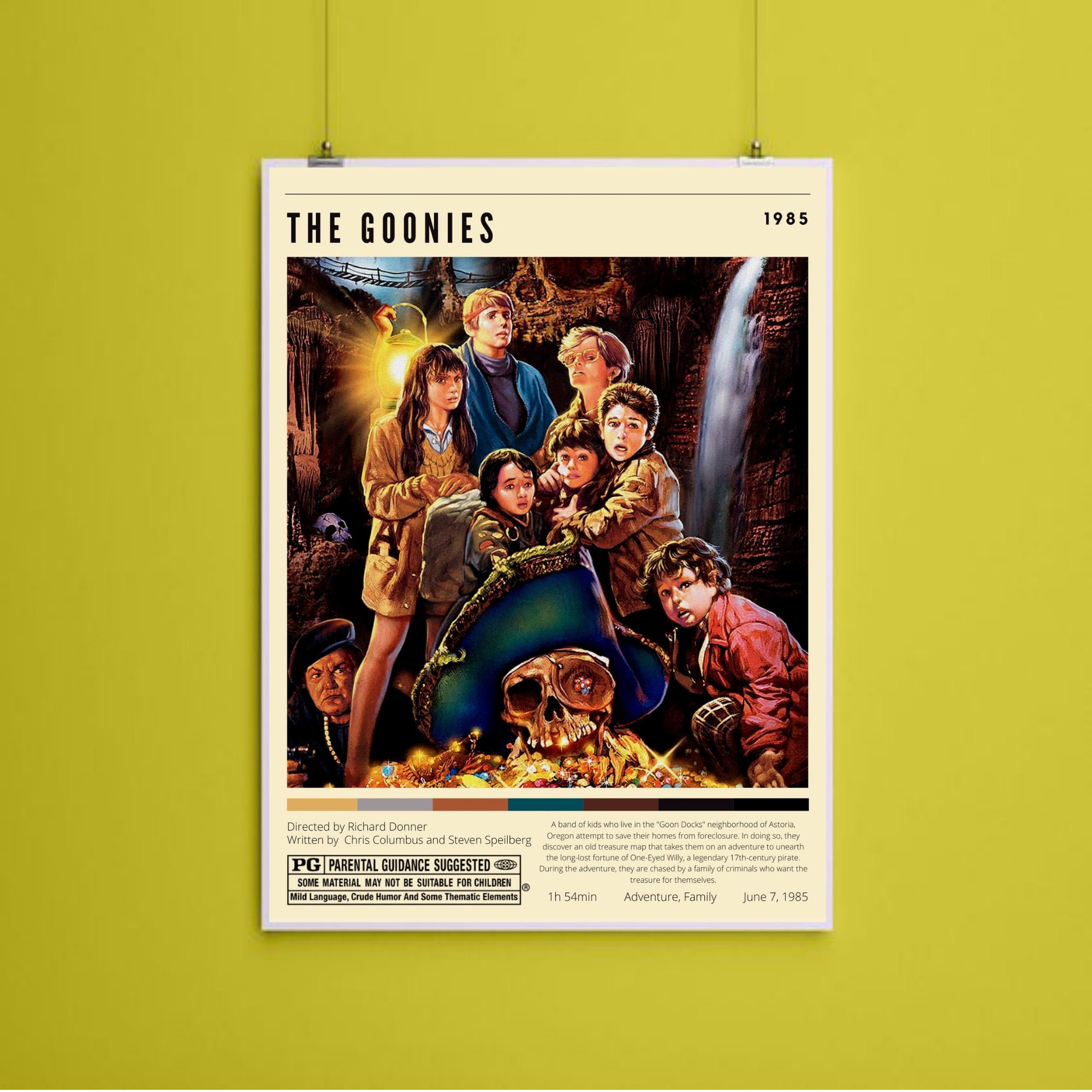 The Goonies Movie Poster
