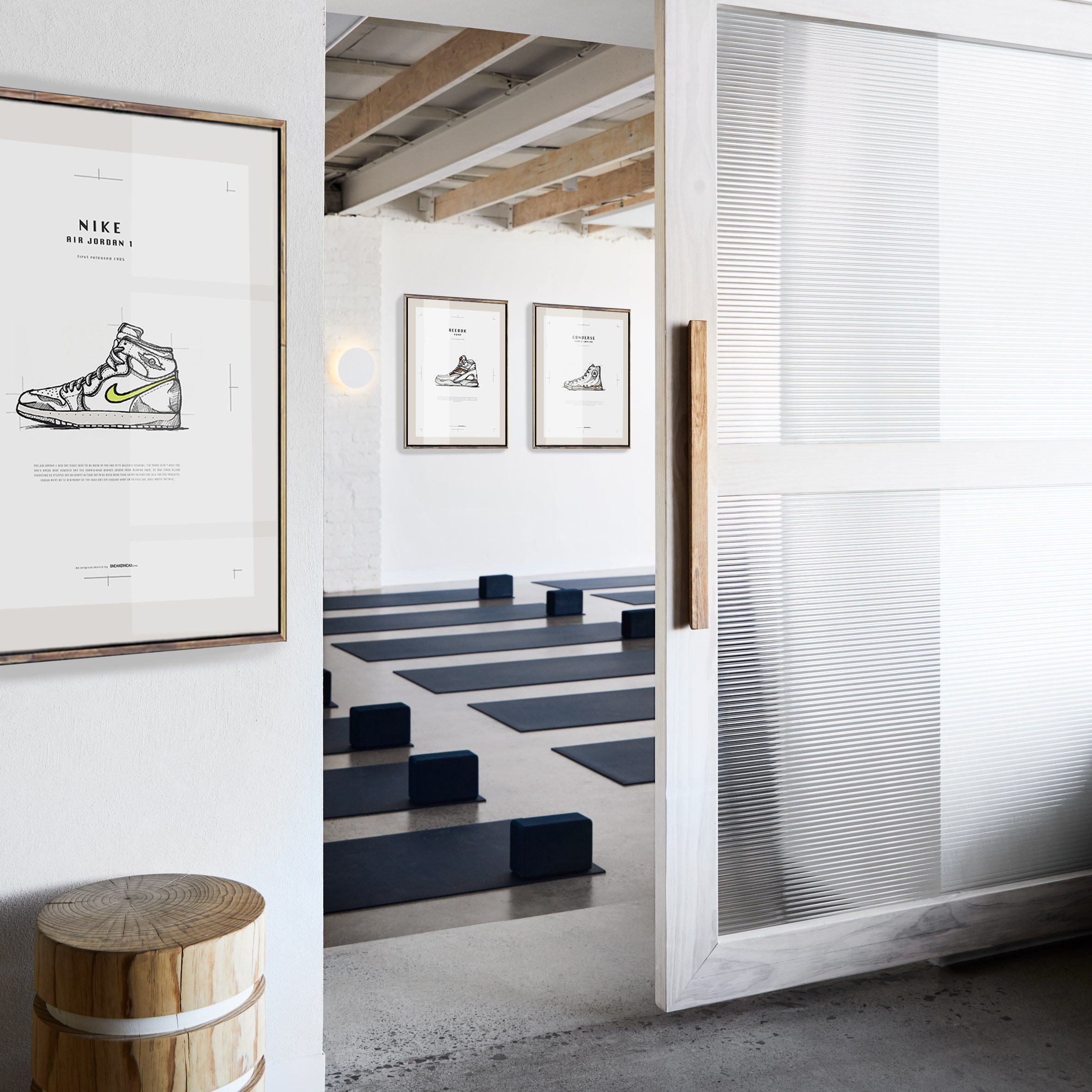 CONVERSE Chuck Taylor | Limited Edition |sneaker Print | Hand Drawn ...