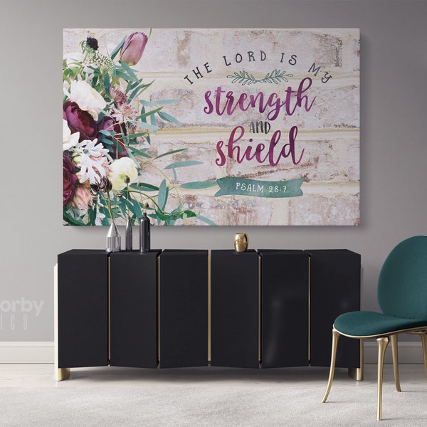 Bible Verse Canvas - Etsy