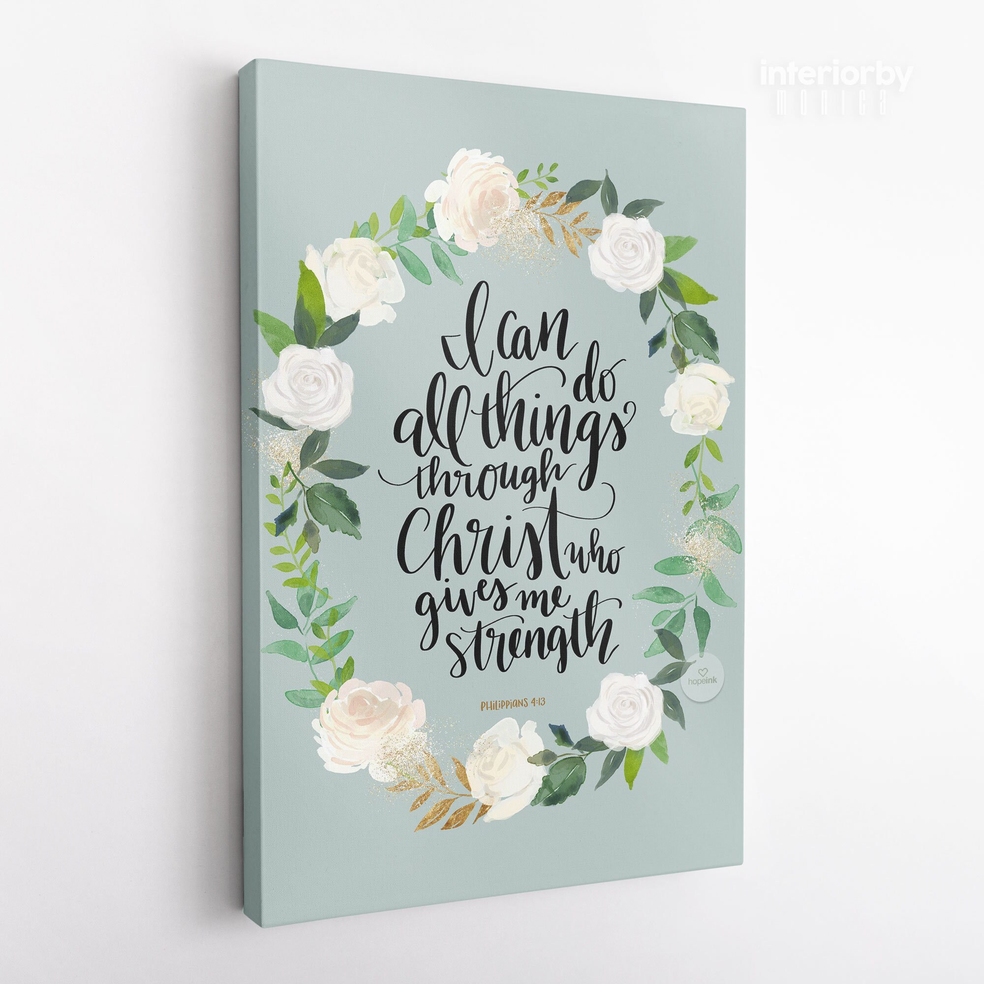 Holy Bible Verse Art Canvas Wall Decor Scripture Canvas - Etsy