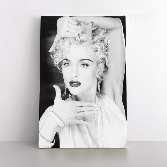 Madonna Canvas Model Madonna Sexy Canvas Pop Singer Madonna - Etsy