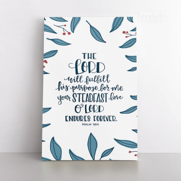 Bible Verse Canvas - Etsy