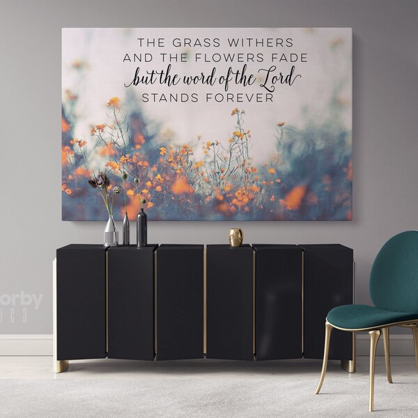 Bible Verse Canvas - Etsy