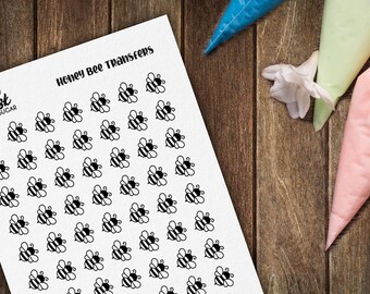 Bee Transfer Sheet - Etsy