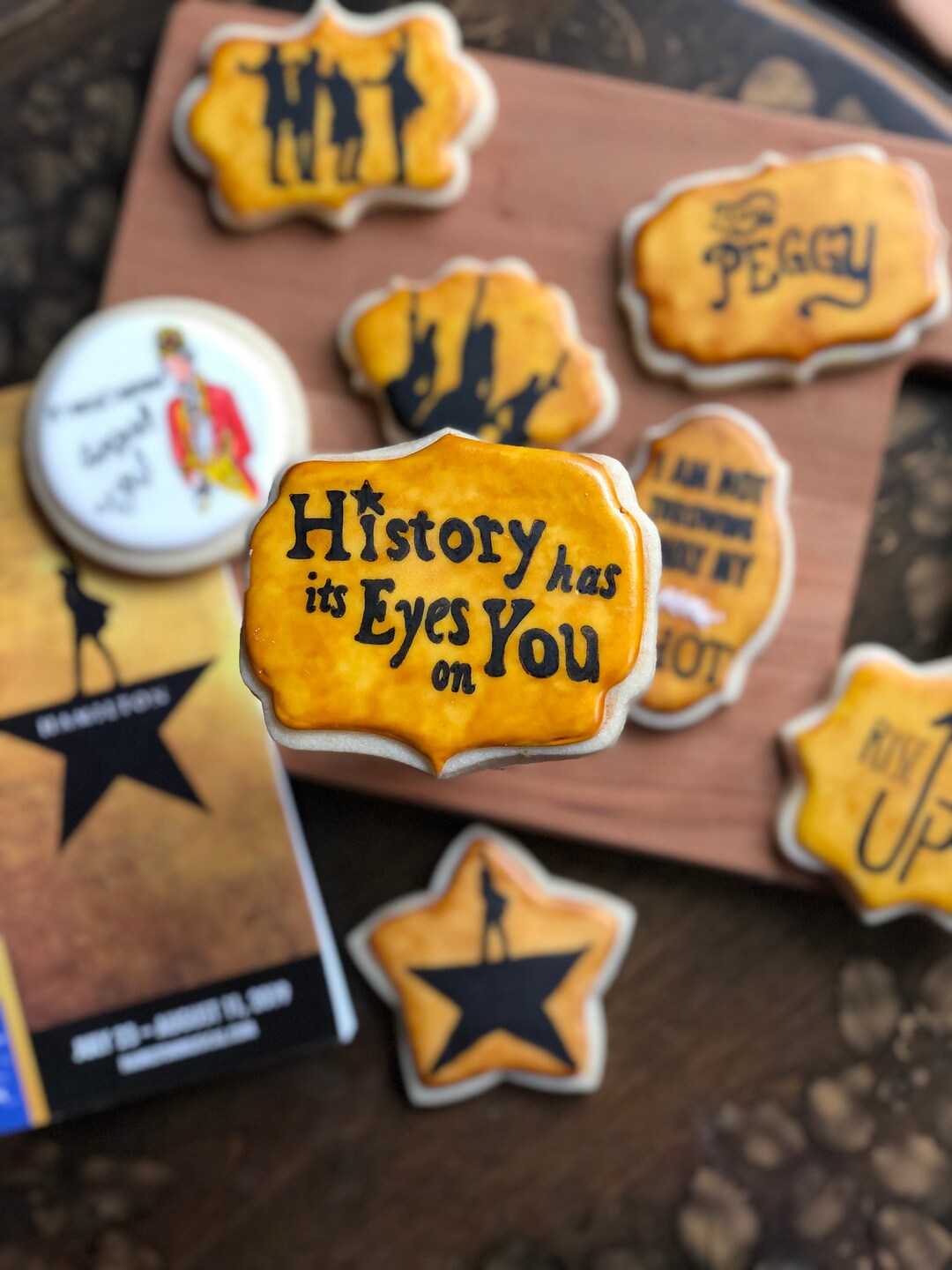 Hamilton Cookies - Etsy