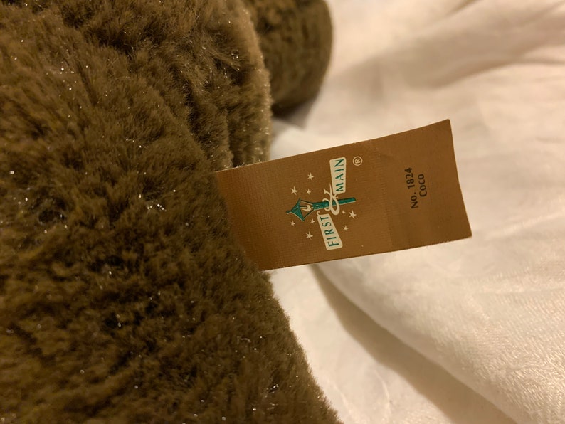 Collectible Brummell Teddy Bear by First & Main "coco" - Etsy