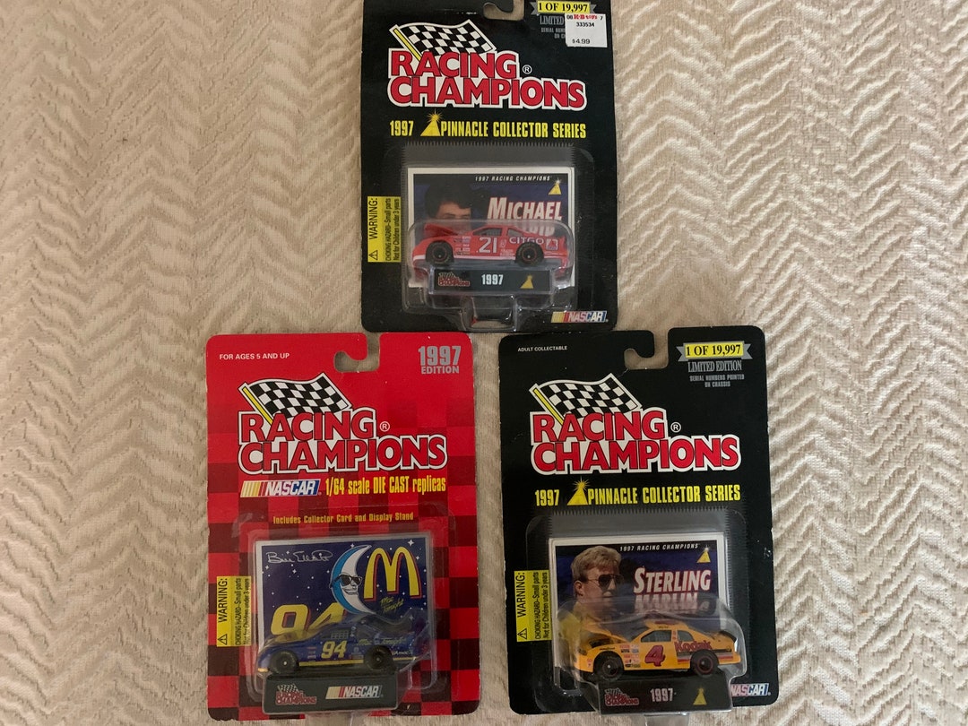 Vintage Racing Champions Collection of Nascar Die Cast Replicas - 3 ...