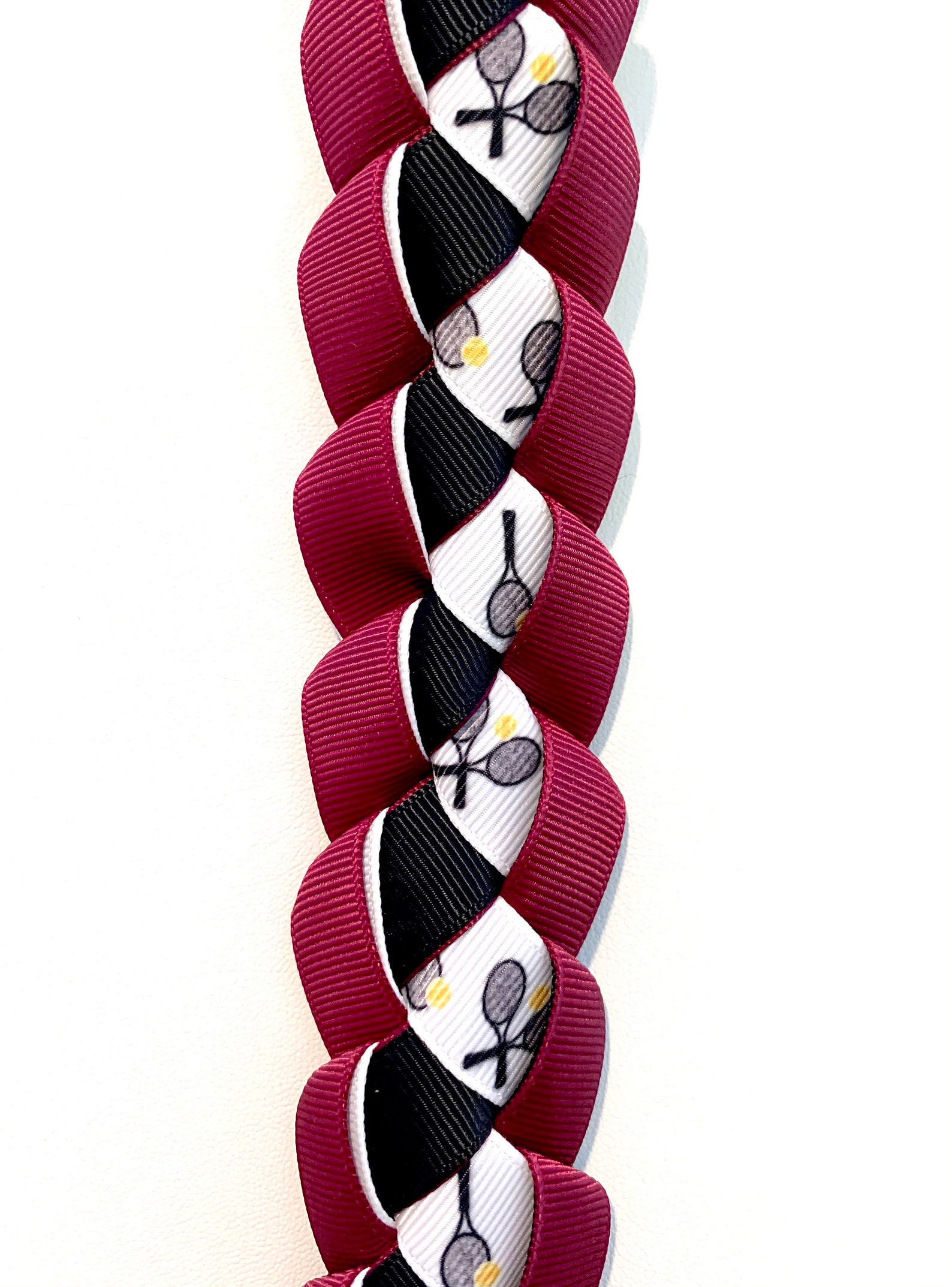 5/8 Tennis Ribbon Graduation Lei for Senior Night Awards - Etsy