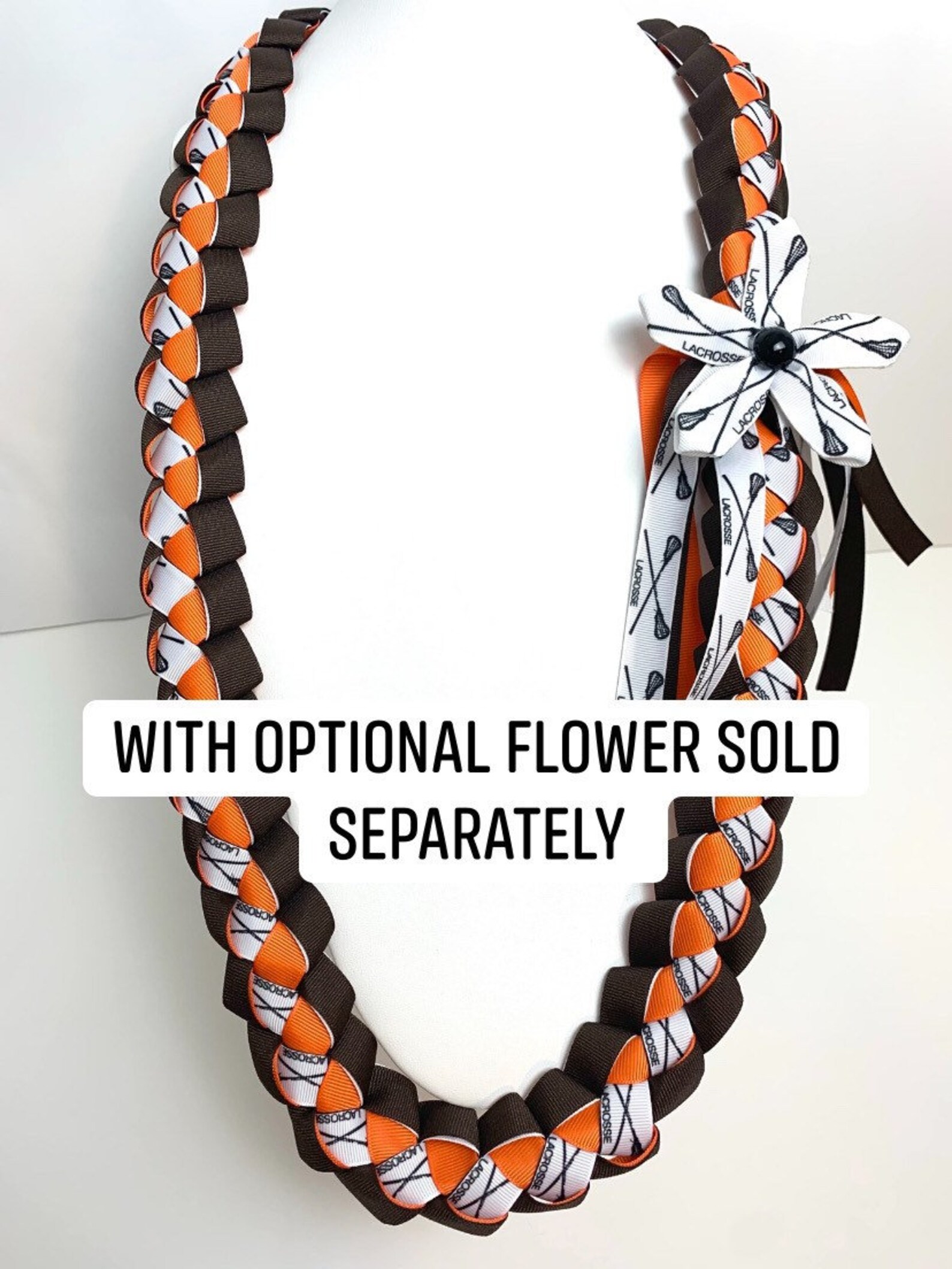 5/8” Lacrosse Ribbon Lei for Senior Night, Awards Banquet, Graduation ...